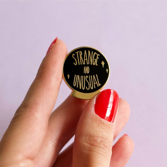 Kooky'S Kloset | Accessories | Strange And Unusual Enamel Pin | Poshmark